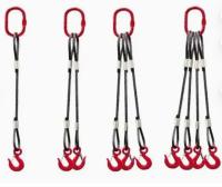 China Four-Leg Pressed Wire Rope Sling Grommet 8mm-36mm Customizable Length Heavy Duty Lifting for sale