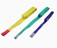 China 100% Polyester Endless Round Sling 1-12 Ton EN 1492-1 Heavy Duty Lifting Sling for sale
