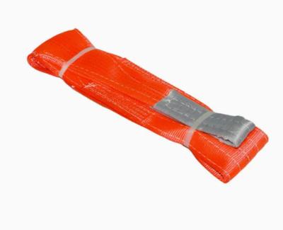 China High Tenacity Polyester Webbing Sling 7:1 Safety Factor 2 Ton Capacity for Safe Transport for sale