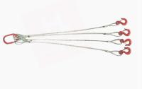 China Galvanized 4-Leg Steel Core Wire Rope Lifting Sling 12mm-40mm 2t-50t WLL for sale