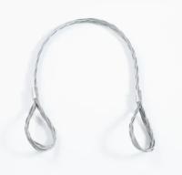 China Galvanized Pressed Steel Wire Rope Sling 50mm 10t for Port Heavy Lifting for sale