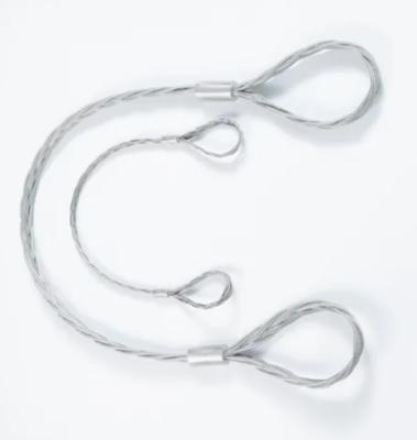 China Galvanized Pressed Steel Wire Rope Sling 50mm 10t for Port Heavy Lifting for sale