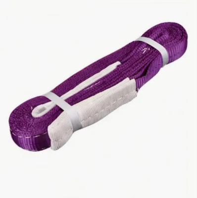 China Polyester Webbing Slings 3T-100T EN 1492-1 CE Certified Lifting Slings for sale