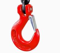 China G80 European Style Ramshorn Slip Hook Lifting Sling 1.12T to 8T Forged Alloy Steel for sale