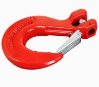 China G80 European Style Ramshorn Slip Hook Lifting Sling 1.12T to 8T Forged Alloy Steel for sale