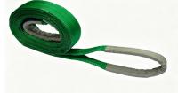 China 2t Double Flat Eye to Eye Lifting Belt – Polyester Webbing Sling for sale