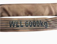 China 5 Ton 5m Round Belt Sling Safety Factor 8:1 Polyester Lifting Sling for sale