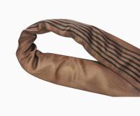 China 5 Ton 5m Round Belt Sling Safety Factor 8:1 Polyester Lifting Sling for sale
