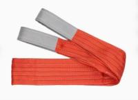 China Polyester 8 Ton Lifting Single & Double Ply Flat Webbing Slings High-Efficiency Load Control for sale