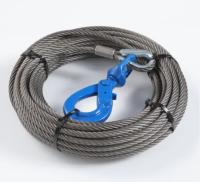 China High-Strength 7x19 Galvanized Steel Wire Rope 6-24mm for Industrial Winch Drives GB EN Compliant for sale