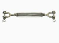 China US Type Wire Rope Turnbuckle Jaw & Jaw Hot-Dip Galvanized 1/2 x 6 for Heavy-Duty Tensioning for sale