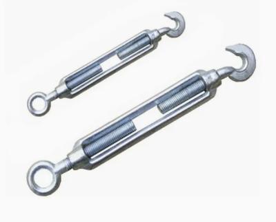 China DIN1480 Galvanized Turnbuckle Eye Hook Stud Plain End M6-M48 Heavy Duty Rigging for sale