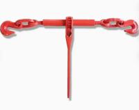 China G80 Ratchet Load Binder with Double Grab Hooks for Chain Lashing for sale
