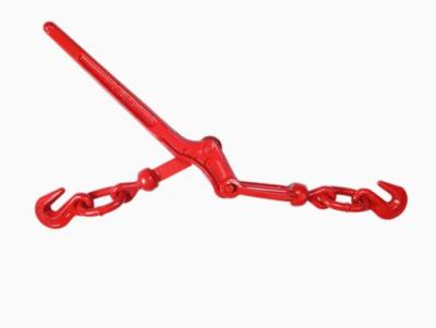 China Custom Size Forged Steel Ratchet Type Load Binder for Truck Cargo Securing G70 Chain for sale