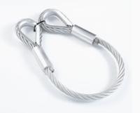 China Premium Industrial Sling Heavy-Duty 6X36 Pressed Wire Rope Sling for Overhead Hoisting and Crane Rigging for sale