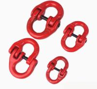 China Wholesale High Quality Alloy Steel Lifting and Hoisting Double Ring Butterfly Clasp Shackle for Rigging Applications for sale