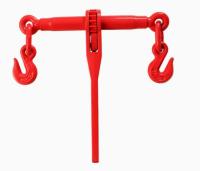 China Australian Standard Ratchet Type Load Binder AS4344 G70 Chain Binder with Yellow Powder Coated Finish for sale
