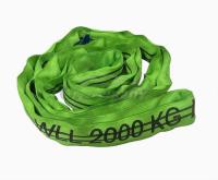 China Industrial Round Lifting Slings for Heavy Equipment with Colour Coded Capacity for sale