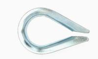 China Galvanized DIN 6899B Thimble Stainless Steel Wire Rope Thimble for sale