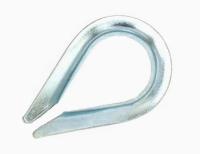 China Galvanized DIN 6899B Thimble Stainless Steel Wire Rope Thimble for sale