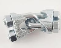 China 304 Stainless Steel Wire Rope Clamp Cable Clip Hoist Rigging Fastener Multi Sizes for sale