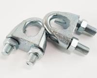 China 304 Stainless Steel Wire Rope Clamp Cable Clip Hoist Rigging Fastener Multi Sizes for sale