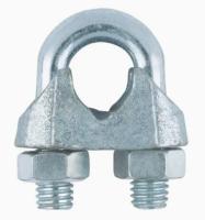 China Customizable Malleable Wire Rope Clip DIN 741 for Construction Steel Structures for sale