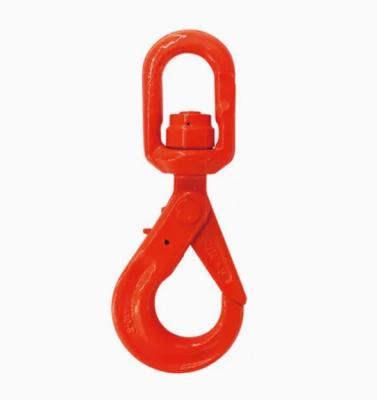 China Heavy-Duty G80 Rotating Safety Hook with Secure Self-Lock for sale