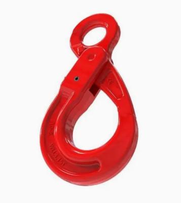 China Reliable and Enhanced G80 Durable Self-Lock Eye Hook for Safe Mining Operations for sale
