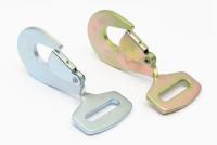 China Zinc Twisted Flat Hook Twisted Snap Hook for sale