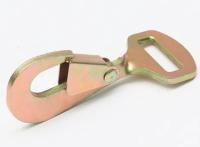 China Zinc Twisted Flat Hook Twisted Snap Hook for sale