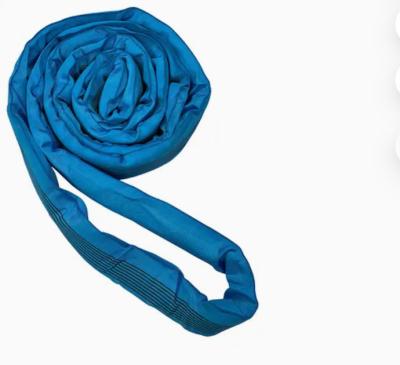 China Heavy Lifting Super Slinger High Performance 8 Ton Polyester Endless Round Sling for sale