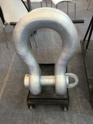 China ASME B30.26 Shackle Bow Type Silver Painted Customizable for sale