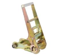 China 10 Tonne 3 Inch Ratchet Buckle - 22,000lb Breaking Load Zinc Plated Cargo Lashing for sale