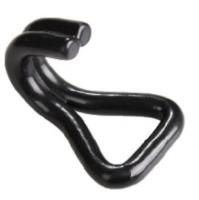 China PVC Vinyl Coated 2 Inch Double J Hook Ratchet Tie Down Straps - 4000 kg Breaking Load, 100 mm Length for sale