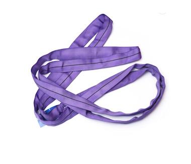 China 19mm 8 Meter Polyester Endless Round Sling - 1000kg Capacity with 6:1 Safety Factor for Industrial Lifting for sale