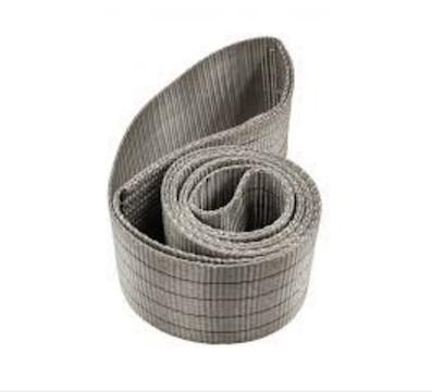 China 120mm 8 Tonne Endless Double Layer Polyester Webbing Sling - 1.5m Minimum Length for Industrial Lifting for sale