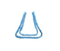 China 8 Ton 20 Meter UHMWPE Round Sling 8:1 Safety Factor Heavy Duty Lifting Strap for sale