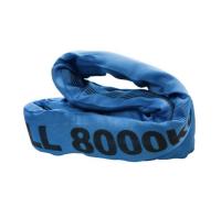 China 8 Tonne Polyester Endless Round Sling - 1.7 Meter Length with 43mm Diameter for Heavy Lifting Applications for sale