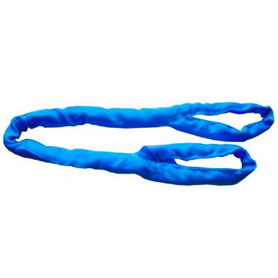 China 8 Tonne Eye and Eye Polyester Round Sling - 1.7m Length, 69mm Diameter - Industrial Lifting Equipment for sale