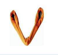 China 12 Tonne 25 Meters Eye and Eye Polyester Round Sling with 85mm Diameter for Industrial Lifting for sale