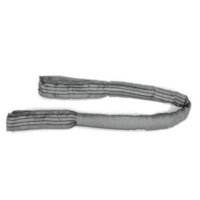 China 4 Tonne 52mm Gray Polyester Round Sling with 6:1 Safety Factor for Industrial Lifting Applications for sale