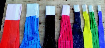 China 2T Breaking Strength Polyester Webbing Sling 25mm Width For Secure And Durable Material Handling for sale