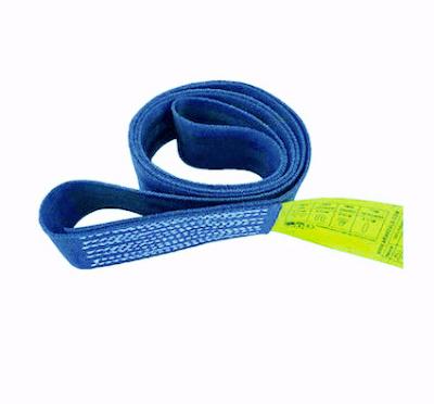 China 30mm Polyester Webbing Sling 7:1 Safety Factor Endless Flat Lifting Sling for Heavy Duty Rigging for sale