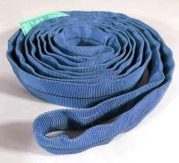 China 16 Tonne 240mm Polyester Webbing Sling - 4 Meter Length, CE & GS Certified for Heavy Lifting for sale