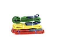 China High Elasticity Polyester Webbing Sling -40 to 400C for Heavy Lifting for sale