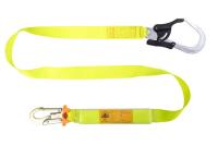 China AS/NES 1891.1 Full Body Safety Harness with Energy Absorbing Lanyard - 2kN Activation Force, PET Fiber Construction for sale
