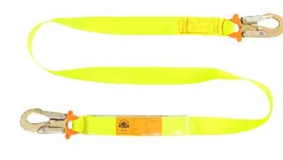 China PET Fiber Single Tailed Energy Absorber Safety Harness - 2kN Activation Force - AS/NES 1891.1 & EN 361 Certified for sale