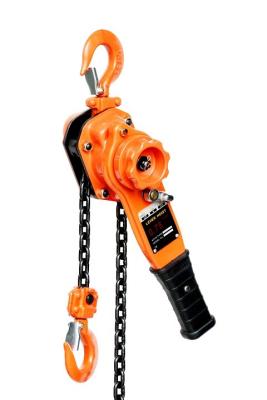 China 0.75 Tonne Manual Lever Chain Hoist with Grade 100 Load Chain, 1.5m Standard Lift, EN13157 Certified for sale
