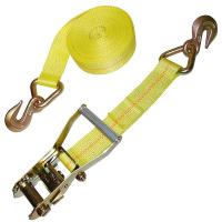 China RA50-5T Heavy Duty Ratchet Tie Down Straps 6m Length 5000kg Capacity 50mm Webbing for sale